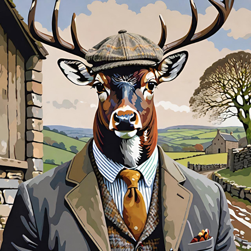 Mr Stag Yorkshire Animals - Yorkshire